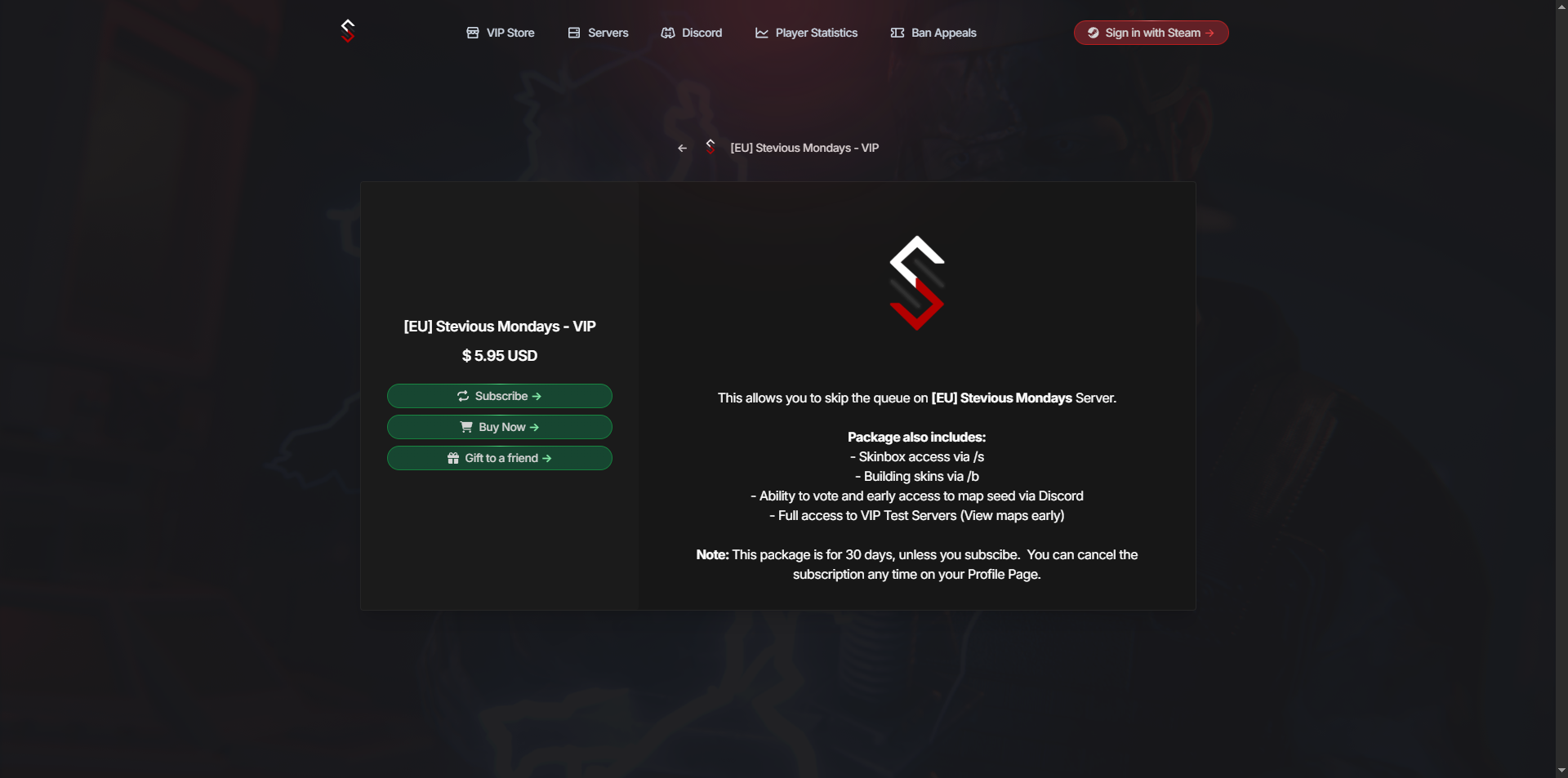 PayNow - Start Monetizing Your Game Server